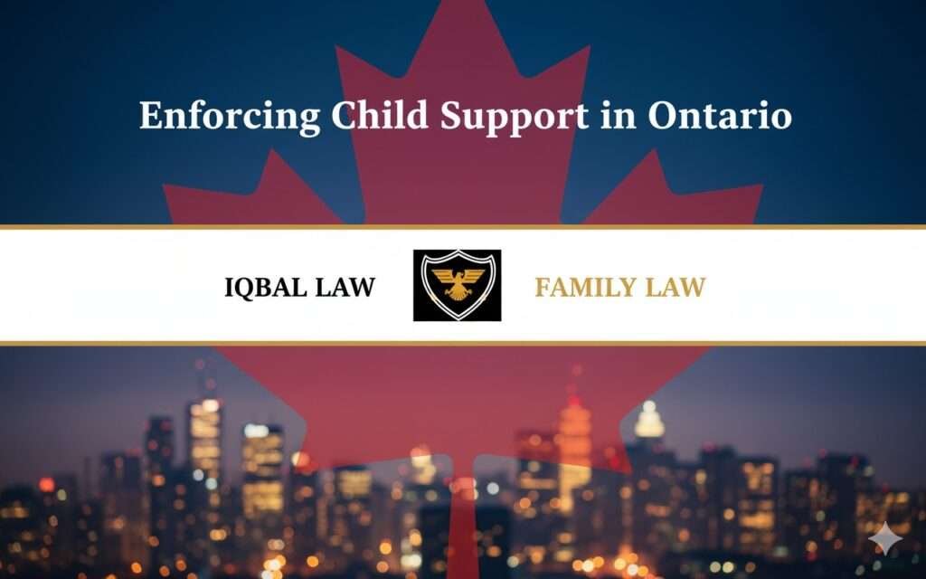 Enforcing Child Support in Ontario - Iqbal Law